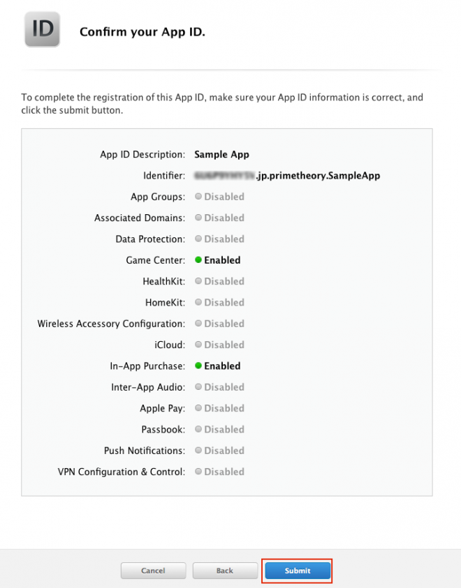 AppID（AppIDs）を作成する方法 | makotton.com